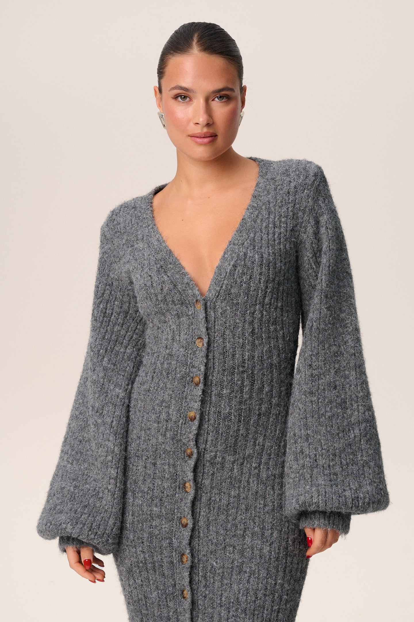 Montana maxi dress in grey - Shop dress – adoore.com