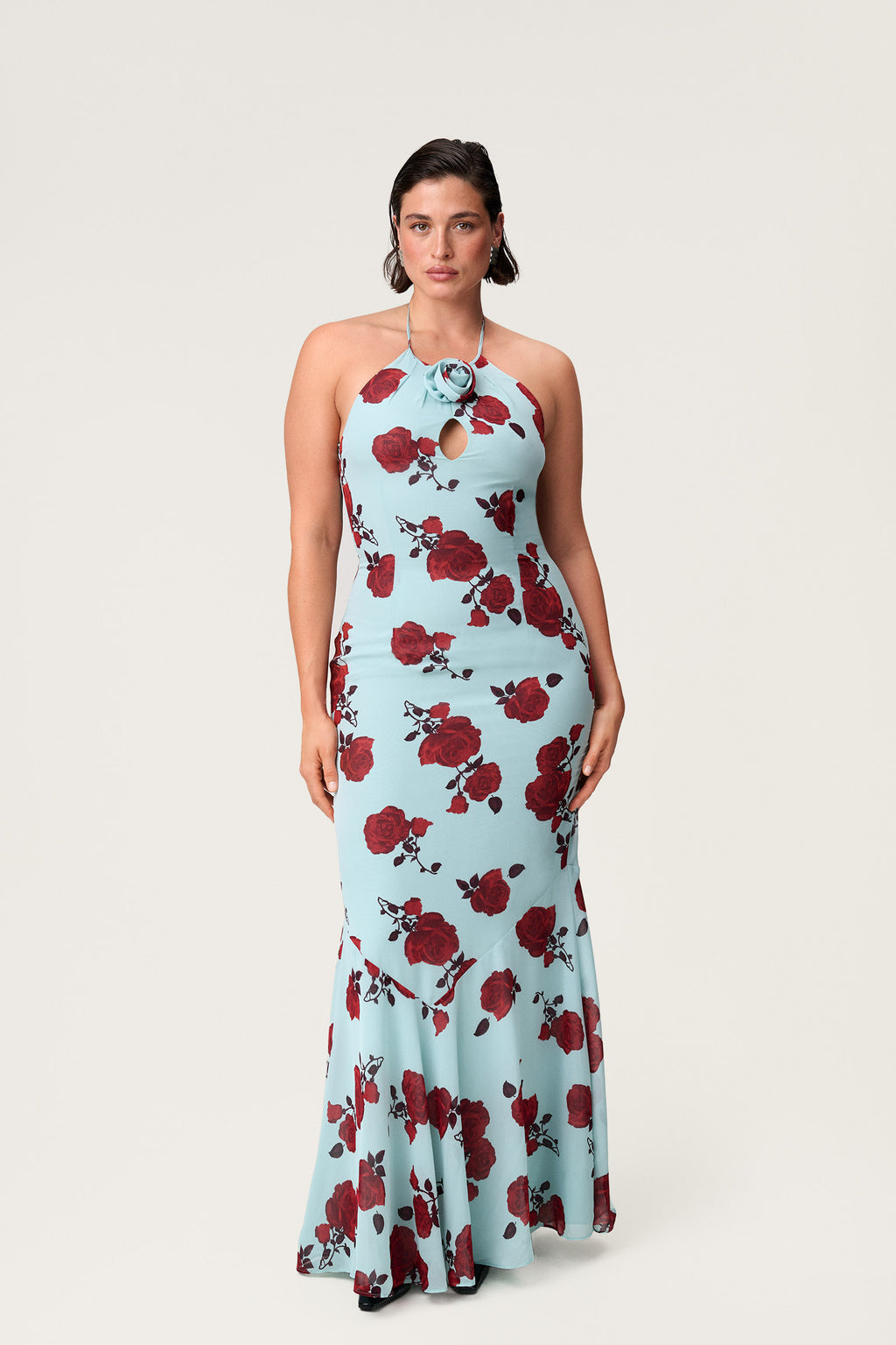 Rozzano maxi dress in mint - Shop now – adoore.com